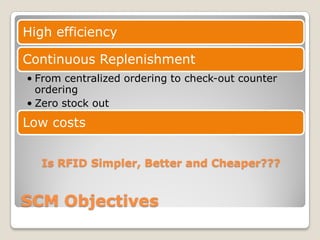 Tecnology (RFID) at Tesco - SPJCM | PDF