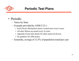 TESCO Meter Testing & Traceability | PPT