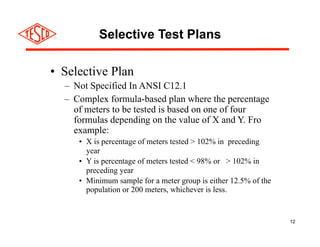 TESCO Meter Testing & Traceability | PPT