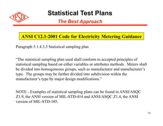 TESCO Meter Testing & Traceability | PPT