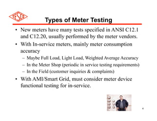 TESCO Meter Testing & Traceability | PPT