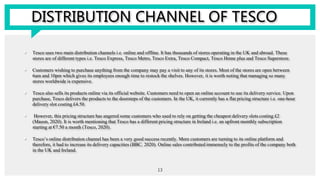 Tesco Case Study- Presentation- Marketing Management- MBA | PPTX