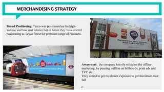 Tesco Case Study- Presentation- Marketing Management- MBA | PPTX