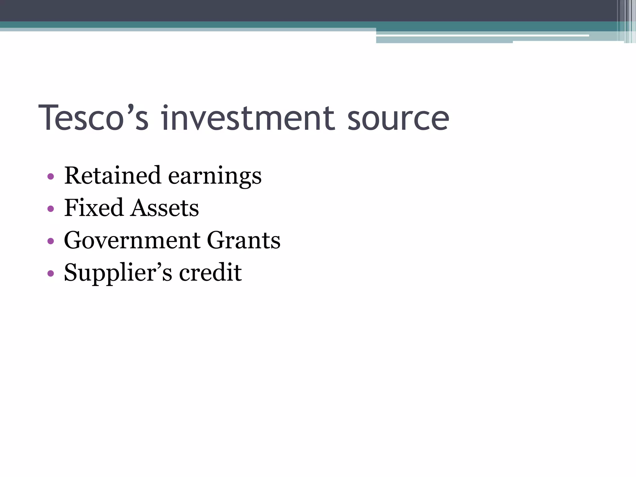 Tesco Financial Fraud (2014) | PPTX
