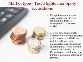 Tesco industry analysis | PPTX