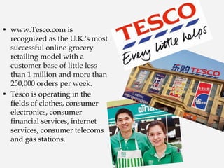 Tesco industry analysis | PPTX
