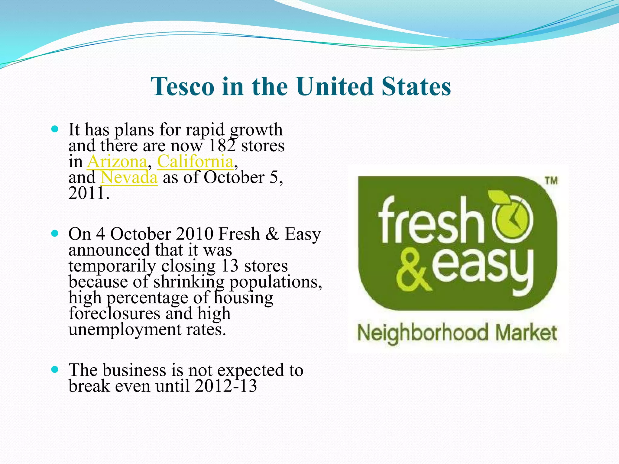 Tesco international global marketing | PPTX