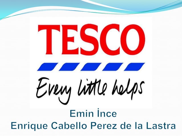 Tesco international global marketing | PPT