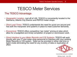 TESCO Meter Services | PPT