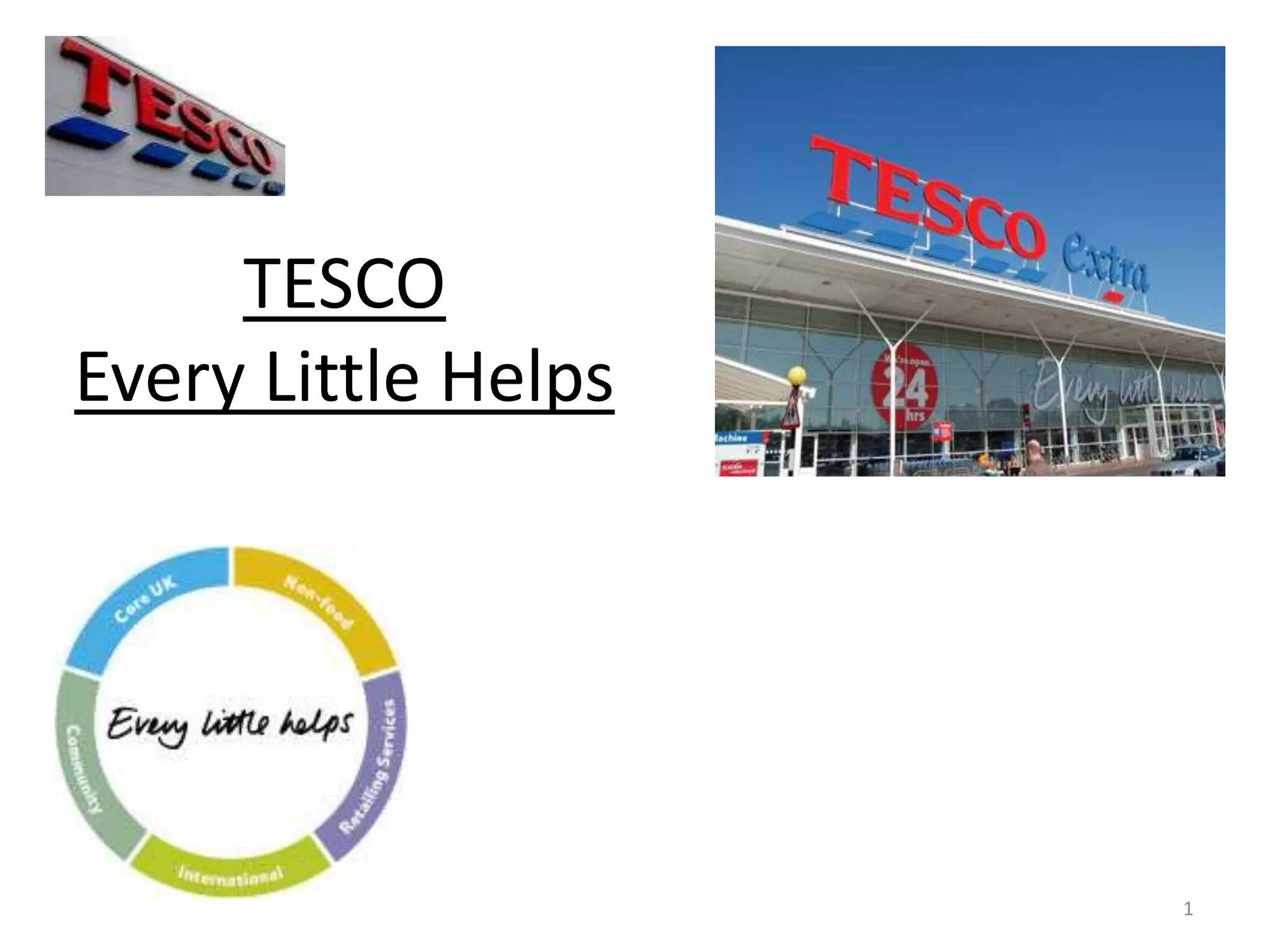 Tesco operations and supply chain | PPTX