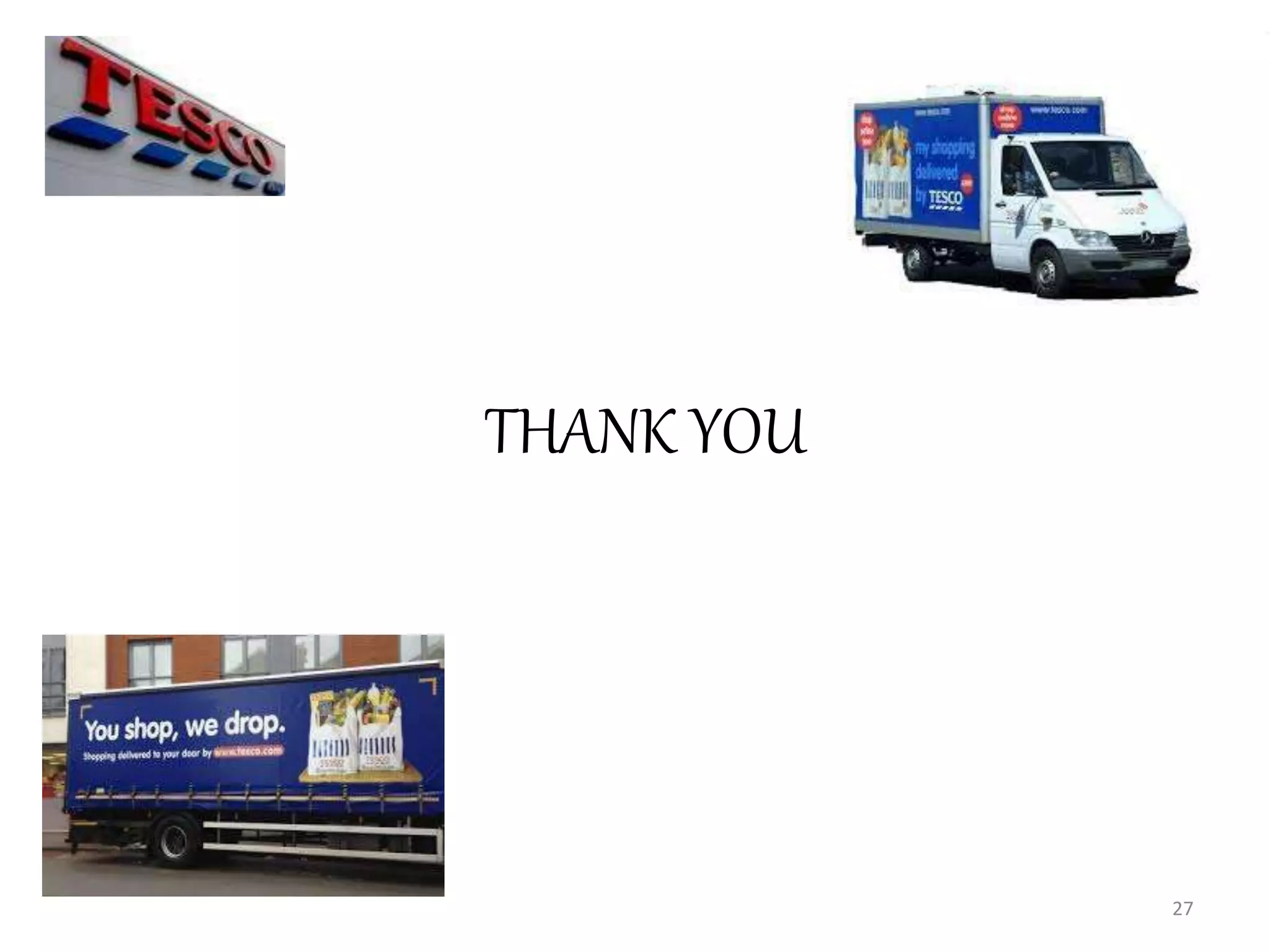 Tesco operations and supply chain | PPTX