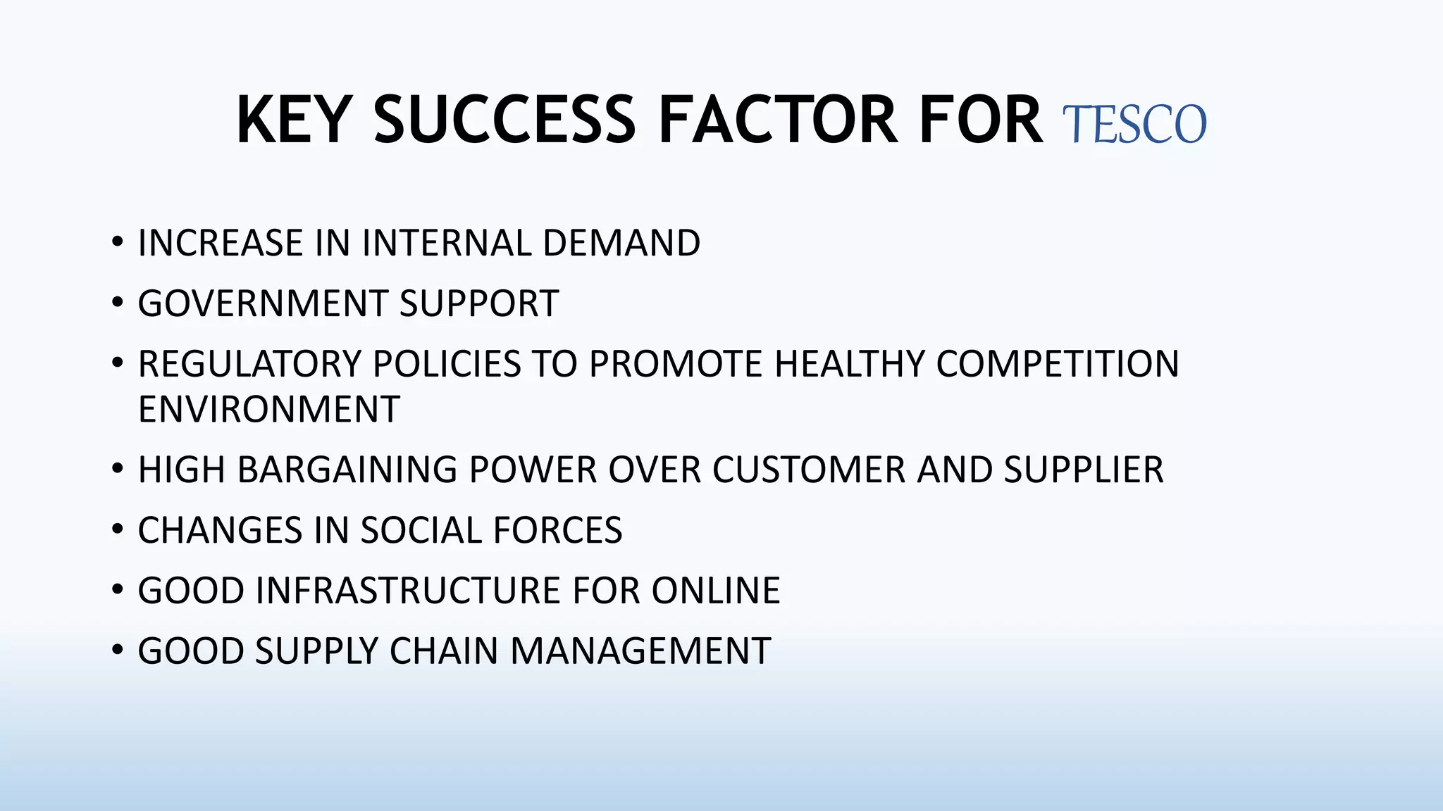 Tesco supply chain | PPTX