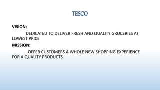 Tesco supply chain | PPTX