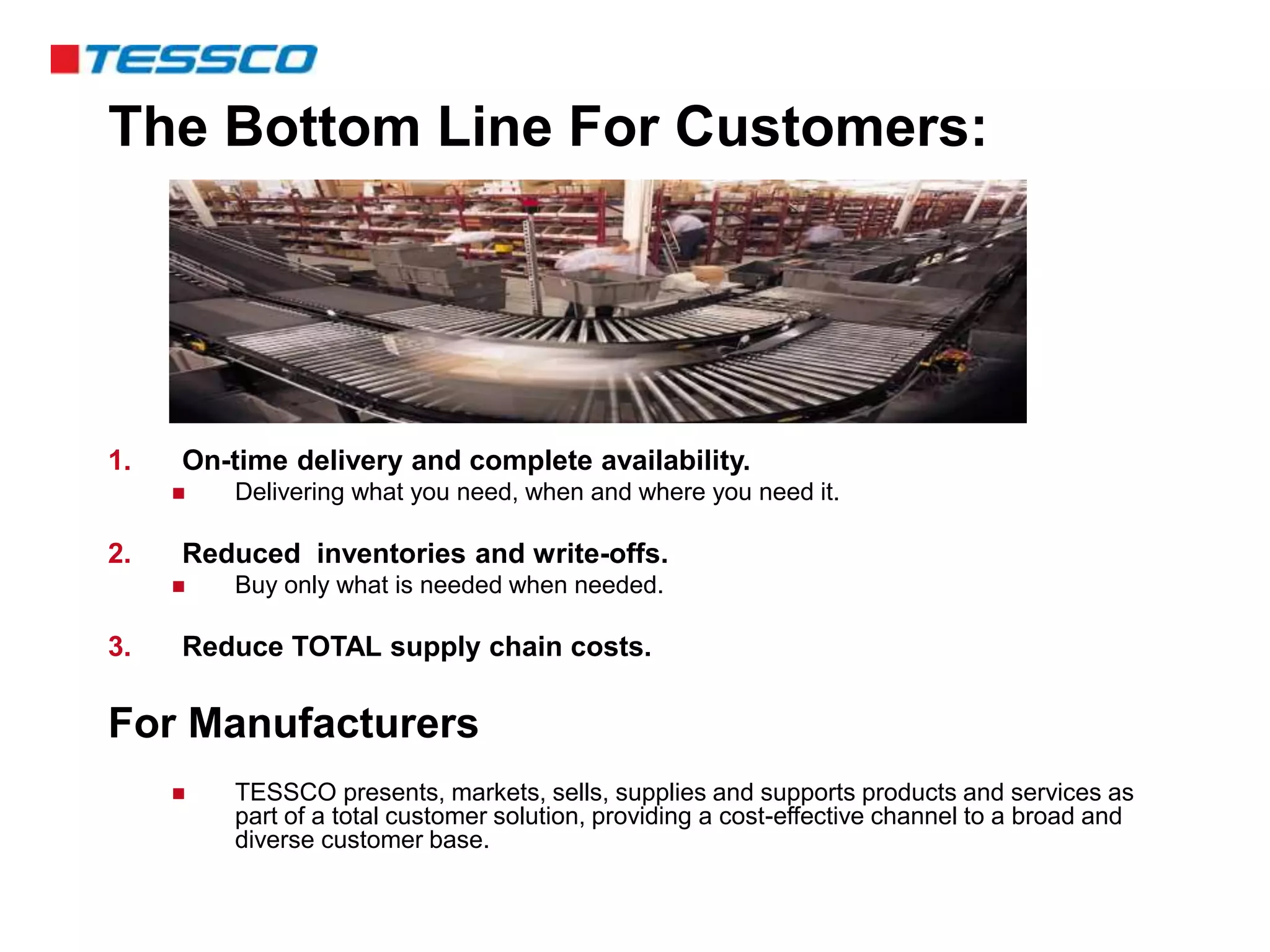 Tesco technologies presentation | PPT