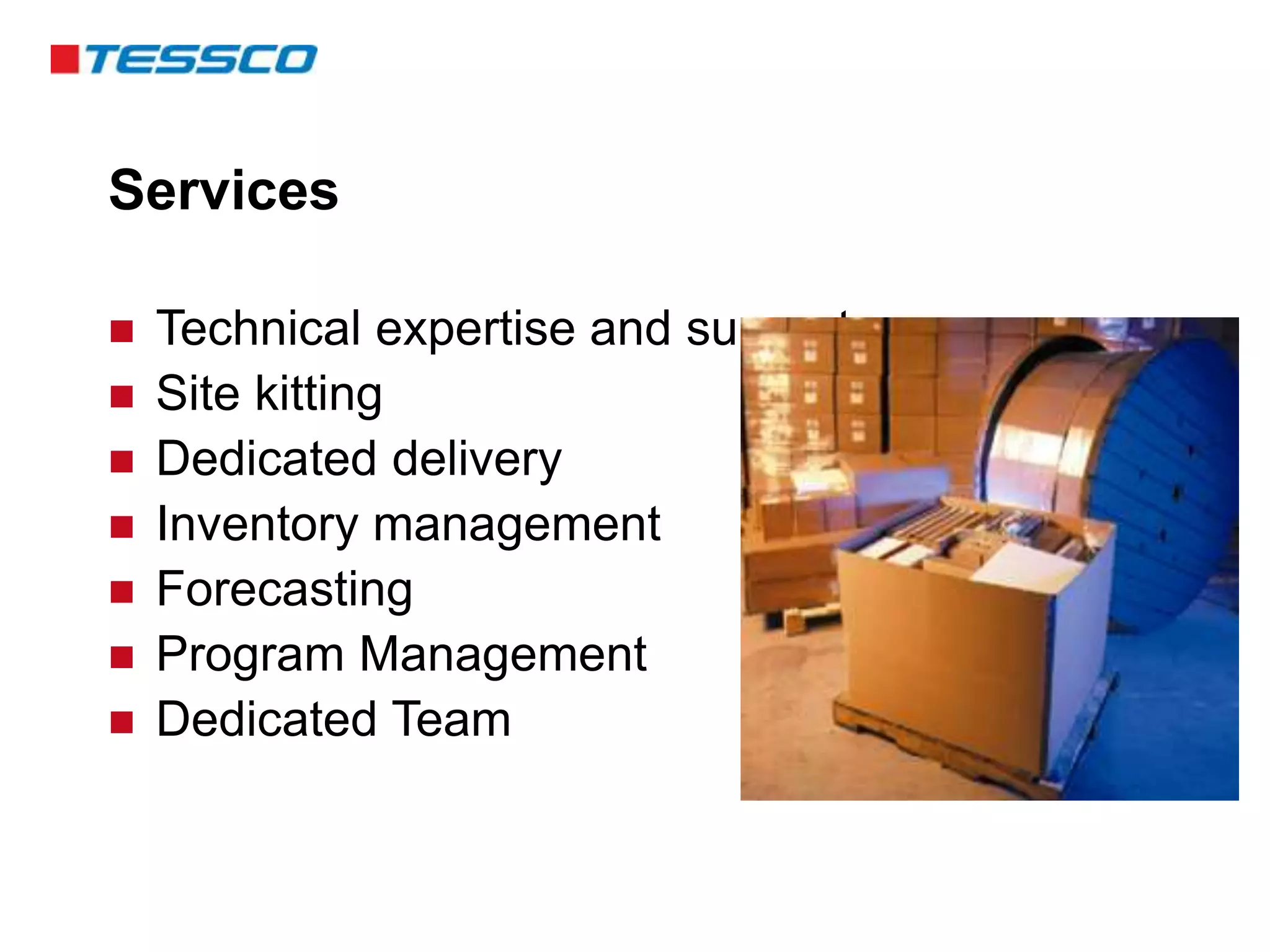 Tesco technologies presentation | PPT