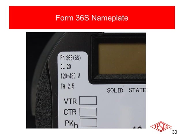 TESCO Tuesday: Metering Configurations | PPT
