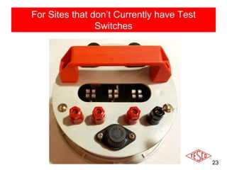 TESCO Tuesday: Test Switch Operation & Accessories | PPT