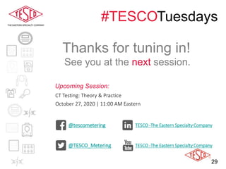 TESCO Tuesday: Test Switch Operation & Accessories | PPT