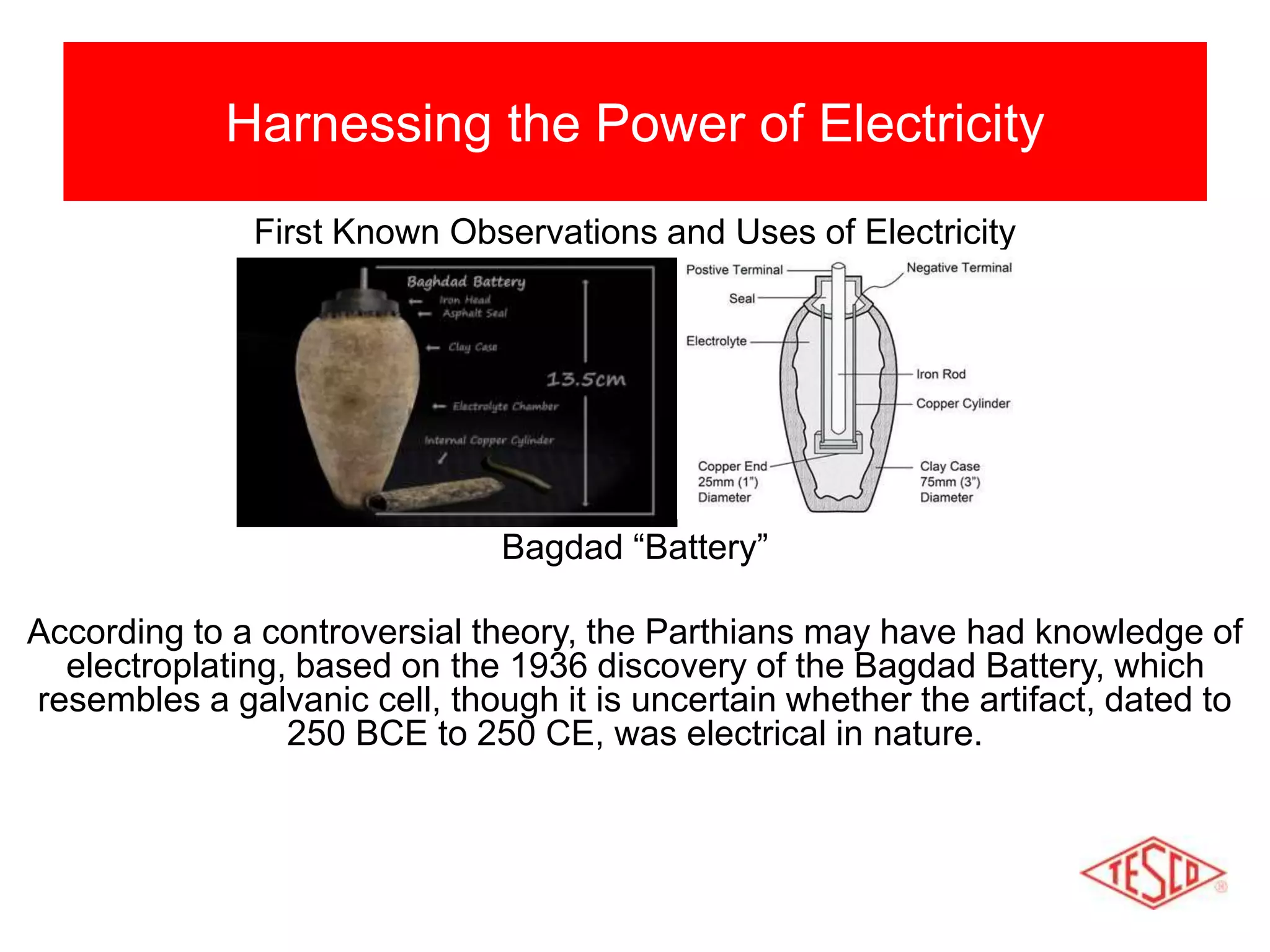 History of Electrical Discovery | PPT