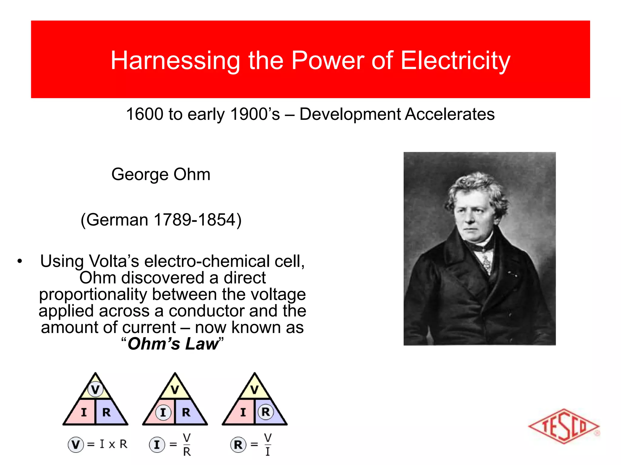 History of Electrical Discovery | PPT
