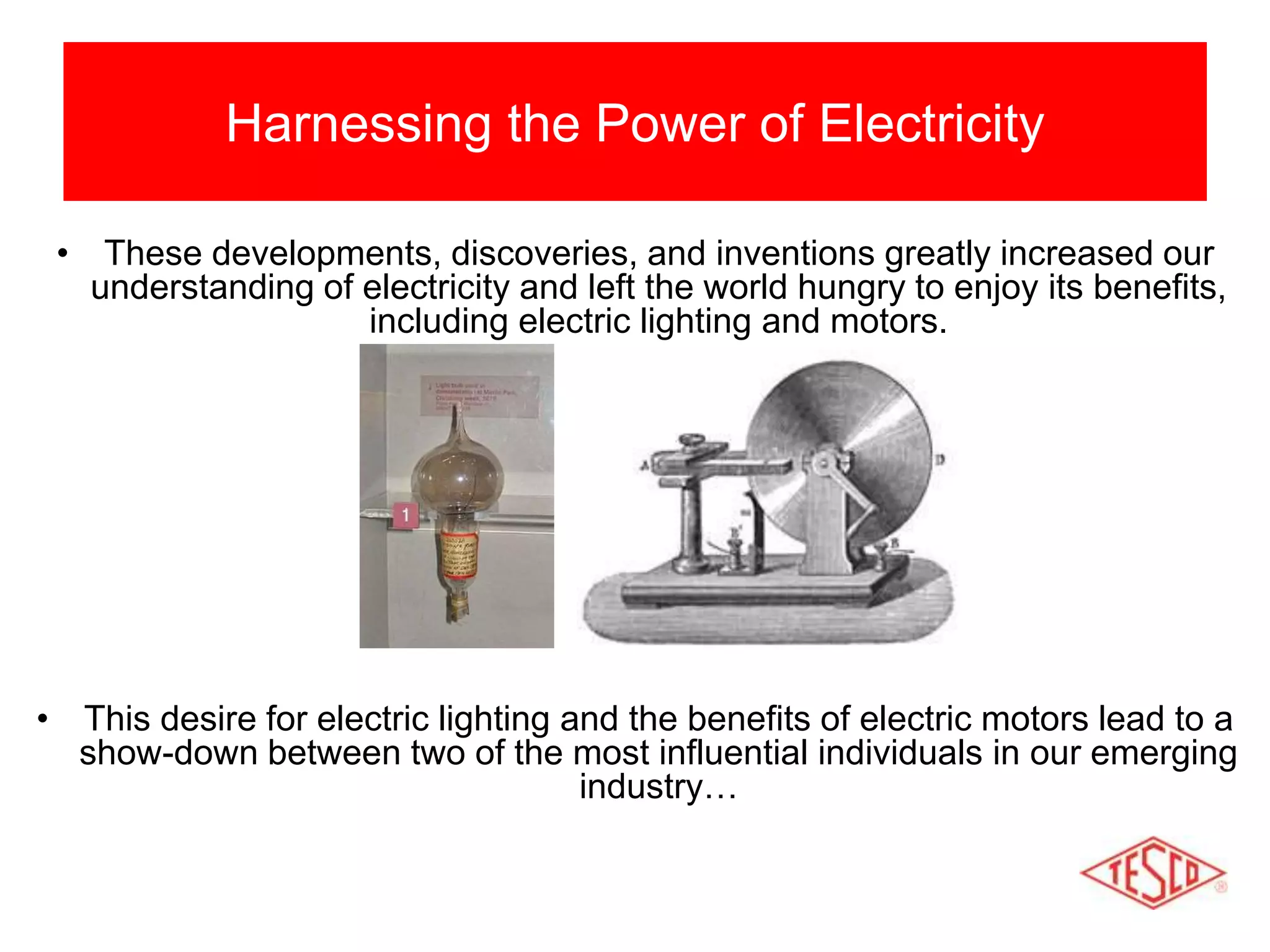 History of Electrical Discovery | PPT