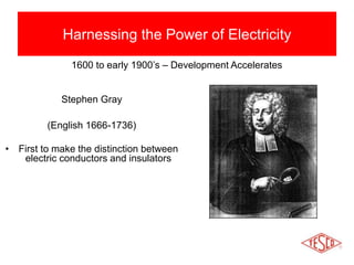 History of Electrical Discovery | PPT