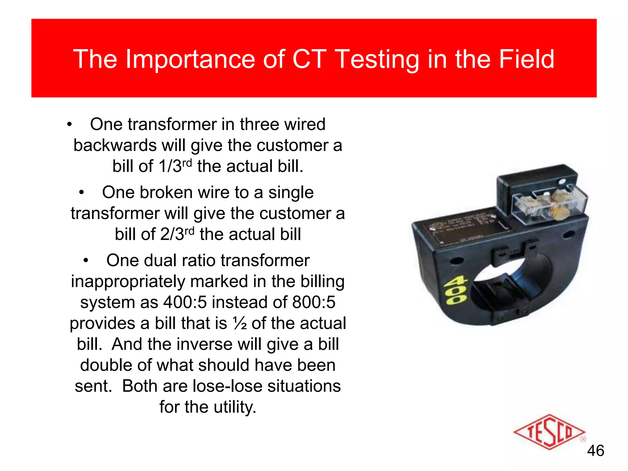 TESCO Tuesday: Transformer-Rated & Self-Contained Metering Fundamentals ...