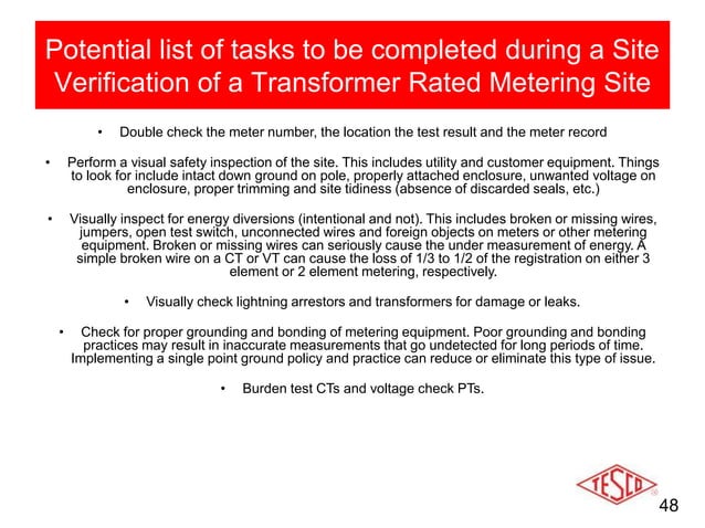 TESCO Tuesday: Transformer-Rated & Self-Contained Metering Fundamentals ...