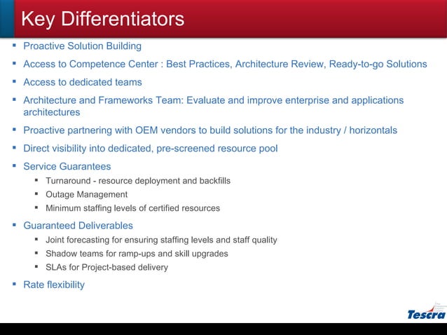 Tescra Introduction | PPT