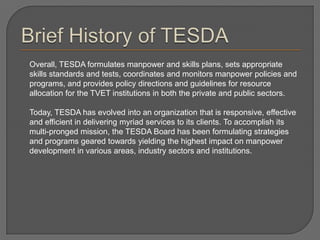 Tesda | PPTX