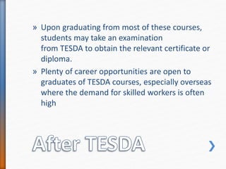 Tesda | PPTX