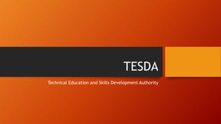 Tesda | PPTX