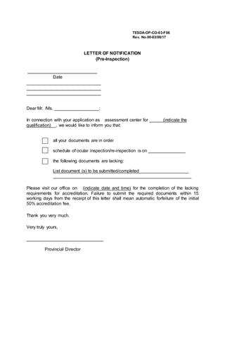 Tesda op-co-03 accreditation- a_cs forms | DOCX