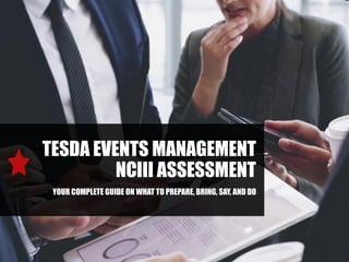 TESDA_Events_Management_NCIII_Assessment_Guide.pptx