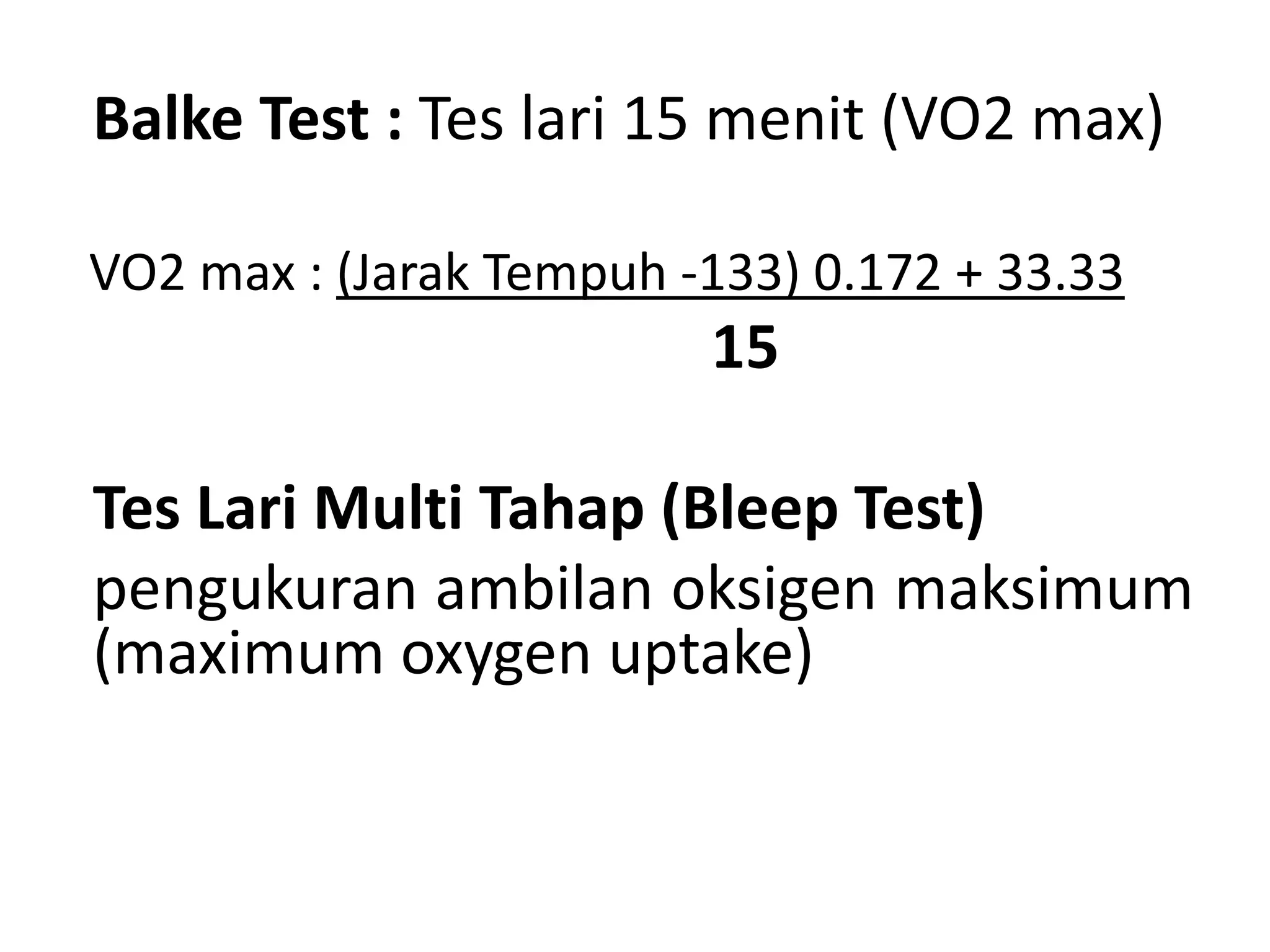 Tes dan pengukuran dalam penjaskes | PPTX