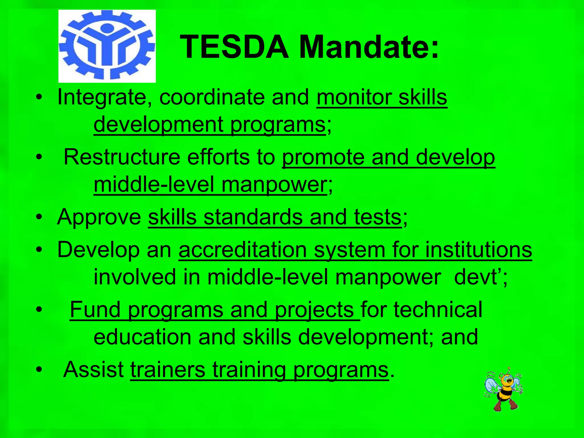 TESDA | PPTX
