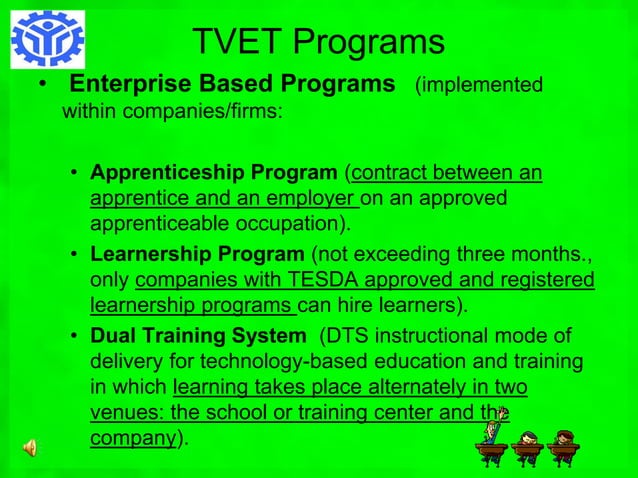 TESDA: TESDA: TVET Training Continuum (Technical Education & Skills ...