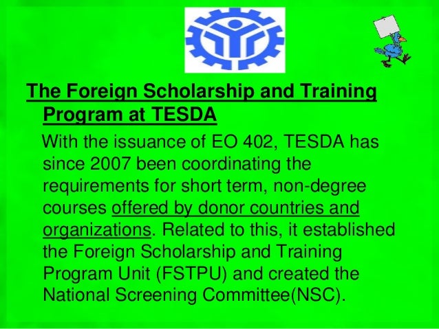 TESDA: TESDA: TVET Training Continuum (Technical Education & Skills…