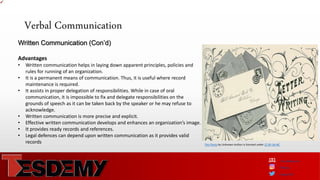 Communication Skills (1) Verbal and Nonverbal Communications | PPTX