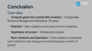 Studying Responses to Norm Violations Using Computer Games [Master's ...