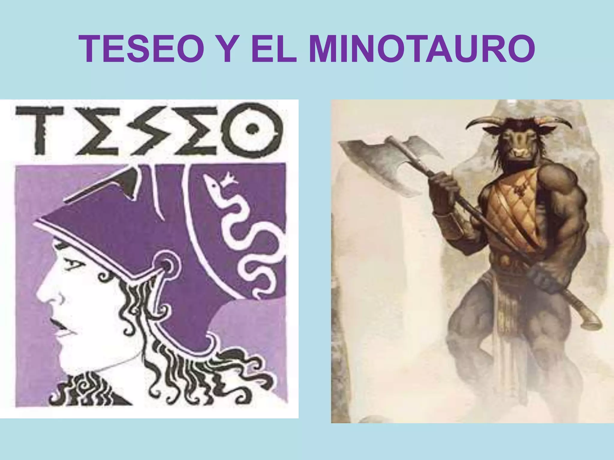 Teseo y el Minotauro | PPTX