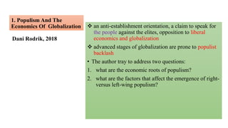 GLOBALIZATION and The Globalization Paradox: Why Global Markets, States ...