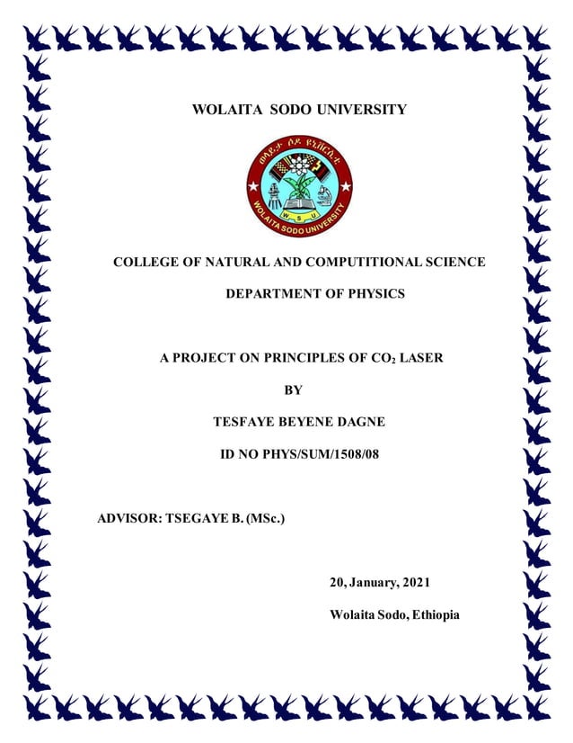 Tesfaye beyene project | PDF