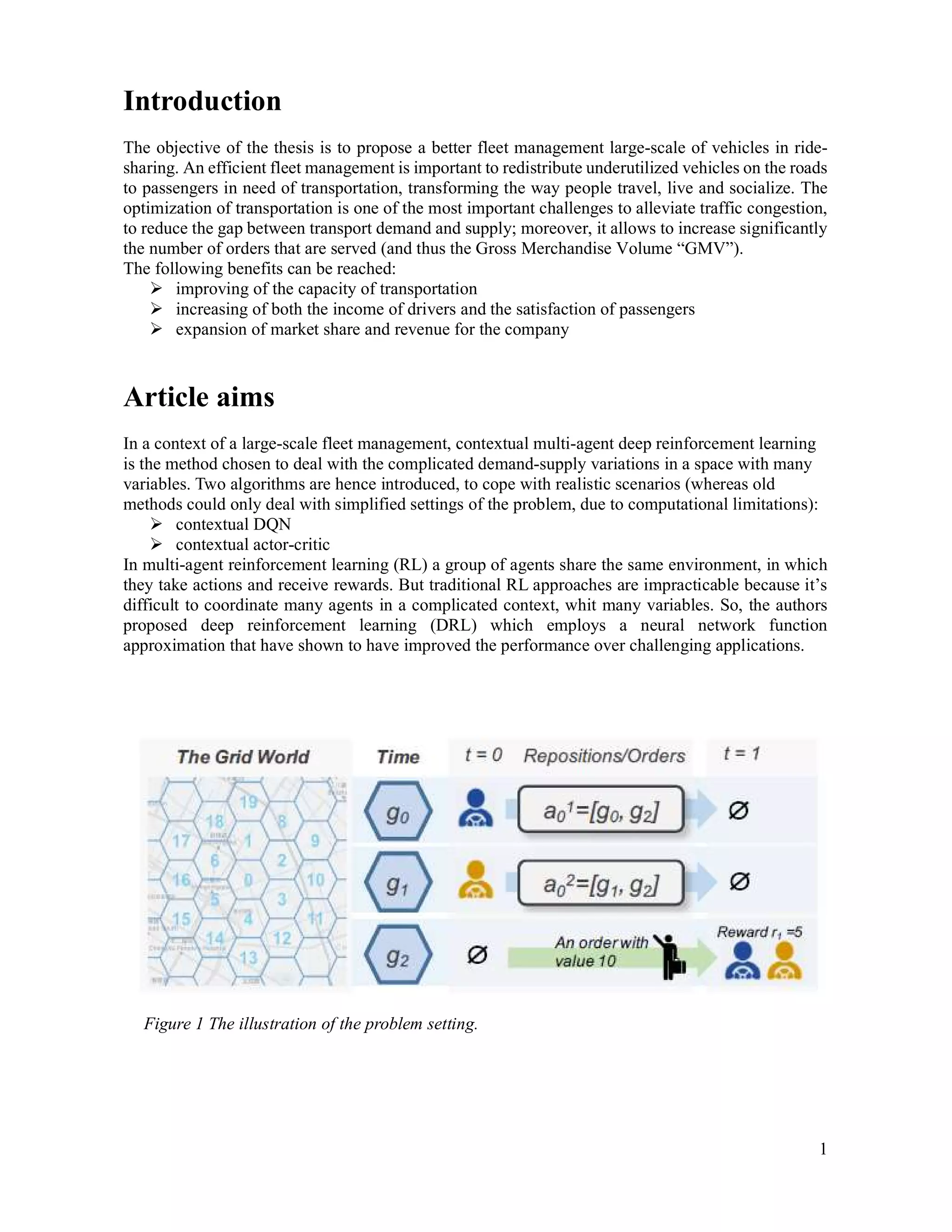 Summary of “Efficient large-scale fleet management via multi-agent deep reinforcement learning ...