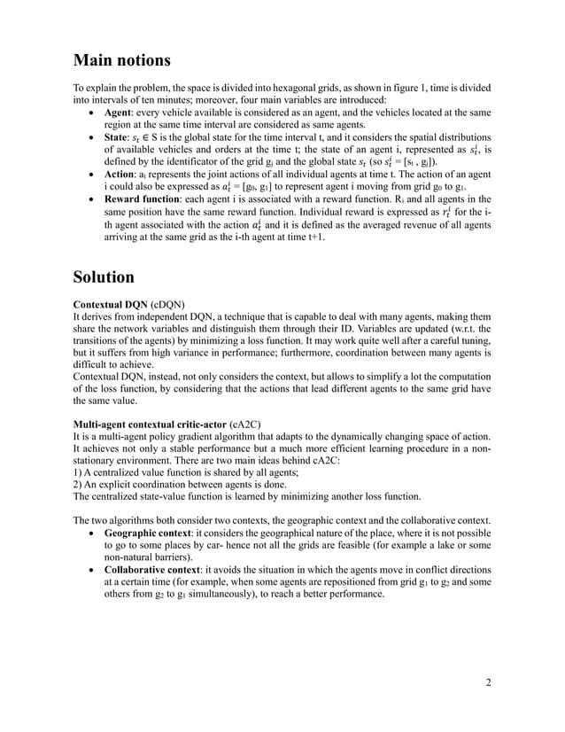 Summary Of Efficient Large Scale Fleet Management Via Multi Agent Deep Reinforcement Learning