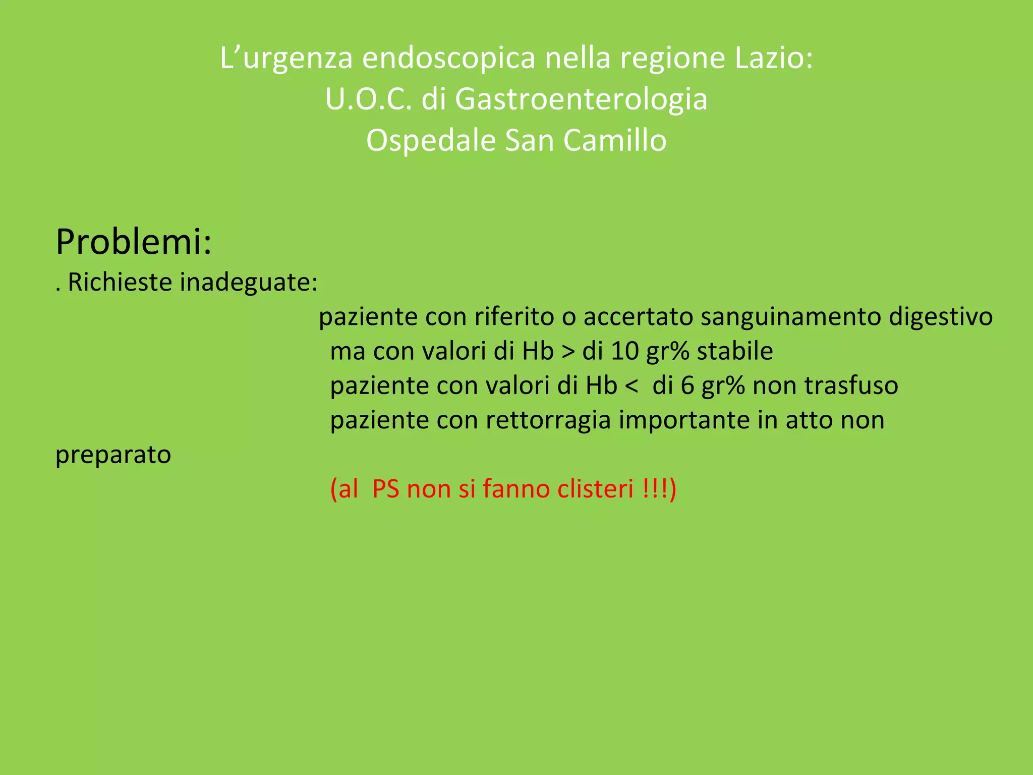 Tesi. s.camillo ppt | PPT