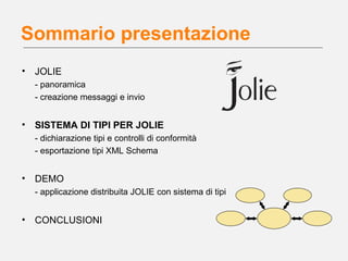 Tesi sistema di tipi jolie | PPT