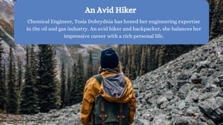 Tesia Dobrydnia - A Leader In Her Industry | PPT