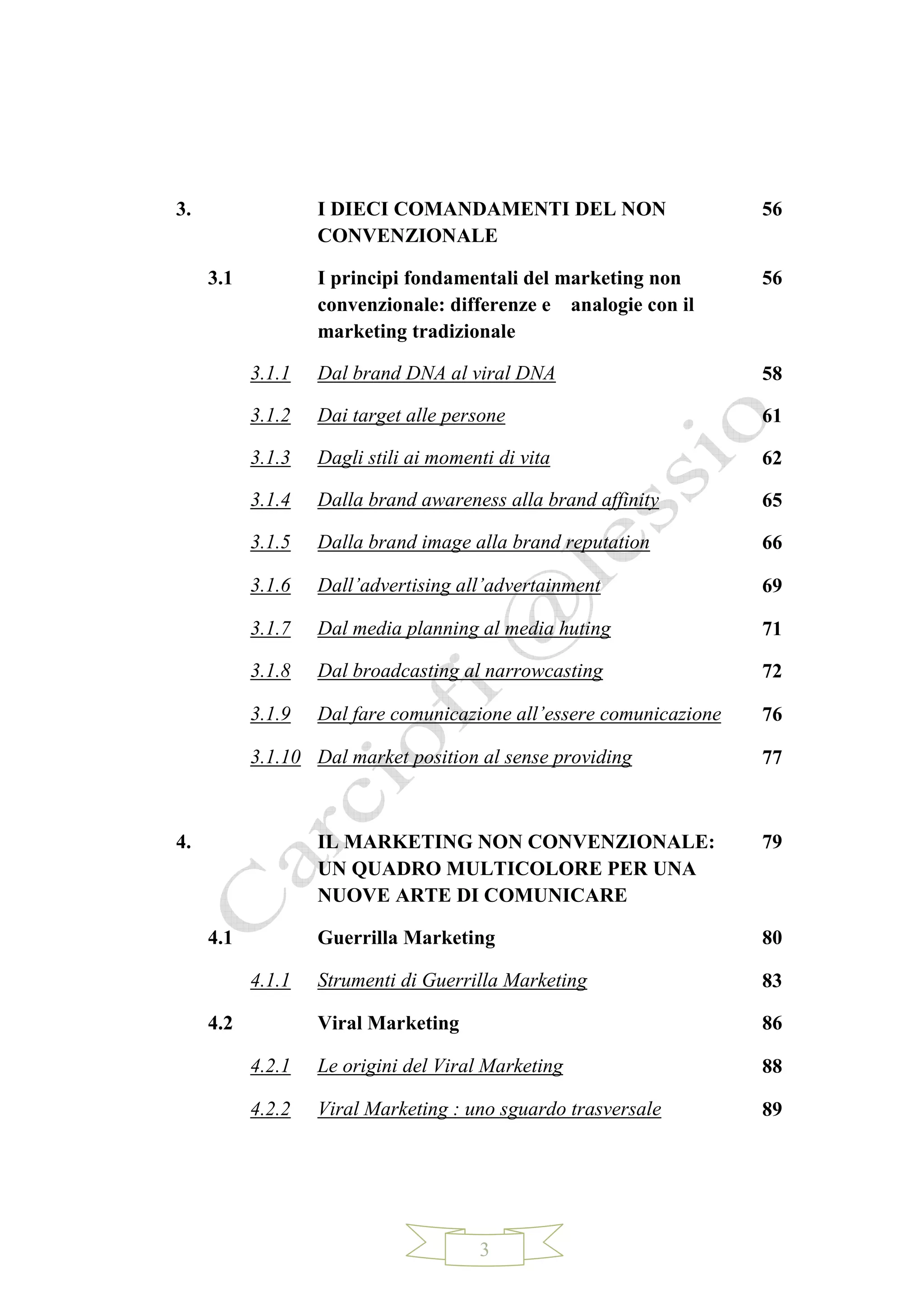 indice tesi | PDF