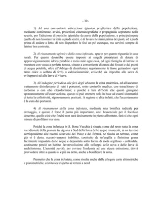 L'anchilostomiasi in Comune di Treviso (1939) | PDF